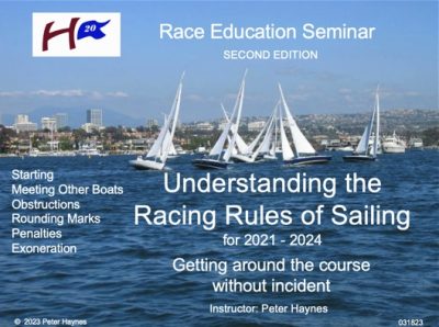 Understanding the Racing Rules of Sailing | Harbor 20 Class Association